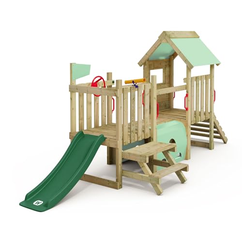 WICKEY Kletterturm für Kleinkinder My First Playground 1 | Grün ...